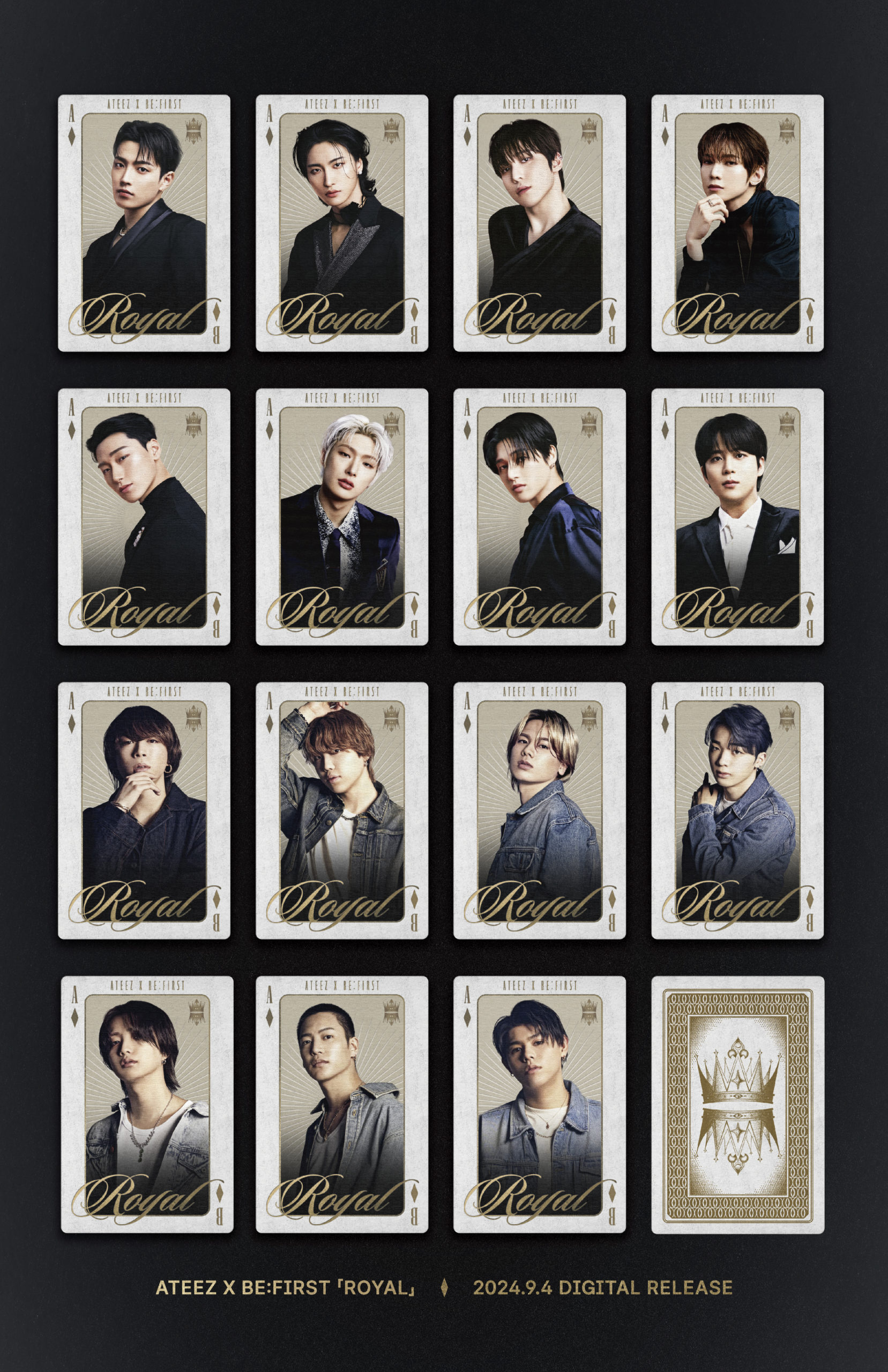 2024/09/04(水) ATEEZ X BE:FIRST ‘Royal’ リリース | BE:FIRST